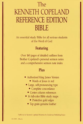 KJV Kenneth Copeland Reference-Black Gen: Copeland Kenneth ...