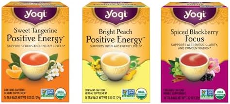 Amazon.com : Yogi Tea - Morning Energy Variety Pack (3 Pack) Includes ...