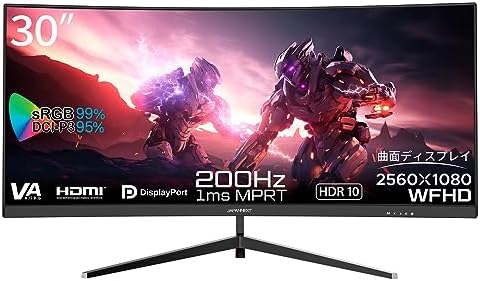 Amazon.co.jp: JAPANNEXT 34インチ ゲーミングモニター 144Hz 8ms UWQHD 3440x1440解像度 IPS パネル ディスプレイ (HDMI ...
