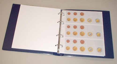 Prophila Collection Prophila Euro Coin Sheets Ring Album : Amazon.in ...