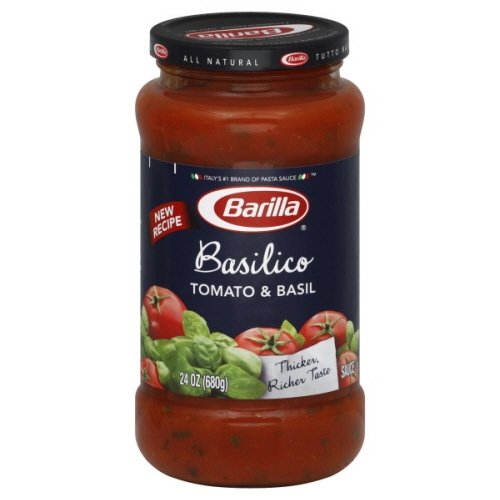 Amazon.com : Barilla Tomato & Basil Basilico Sauce 24 Oz (Pack of 6 ...
