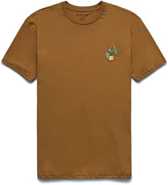 PacSun PS Basics Men's Plant Embroidered T-Shirt - Brown size XL ...