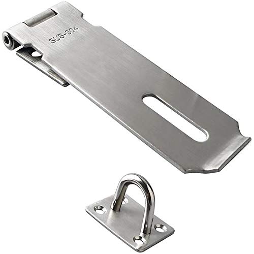 Jsentai Security Hasps for padlock, Heavy Duty 304 Stainless Steel ...