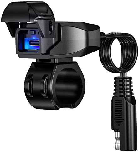 Amazon.com: Kewig Motorcycle USB Charger SAE to Type C 36W Adapter ...