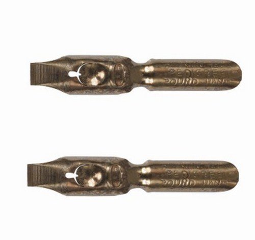 William Mitchell Calligraphy Round Left Oblique 0 Loose Nibs (Pack of 6 ...