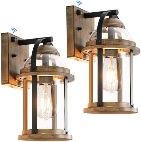 OKELI Dusk to Dawn Outdoor Wall Lights, Waterproof Lighting Fixtures ...