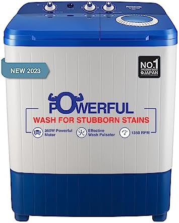 Panasonic 6.5 kg 5 Star Semi-Automatic Top Loading Washing Machine (NA ...