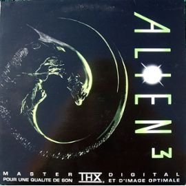laserdisc LD disque laser 30 cm rare ALIEN 3 !! version française ...
