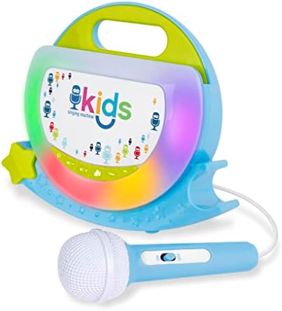 Amazon.com: Singing Machine Kids SMK929BG Portable Sing-Along Speaker ...