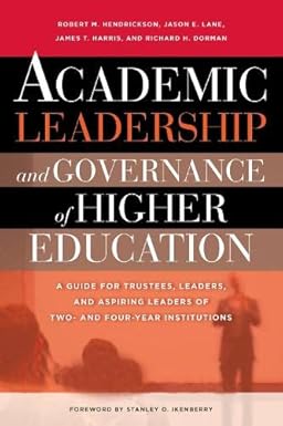 Academic Leadership and Governance of Higher Education [OP]: A Guide ...