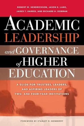 Amazon.com: Academic Leadership and Governance of Higher Education [OP ...