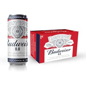 Budweiser 0.0 Non Alcoholic Beer Pack of 6, 6 X 330ml : Amazon.in ...