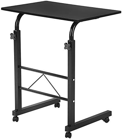 Amazon.com: NALLBEIRRAA Rolling Laptop Stands Desk Cart Height ...