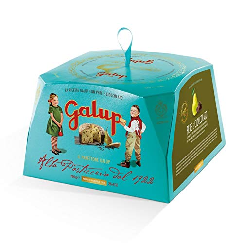 Amazon.com: Galup Premium Panettone, 750g, Made in Italy (Pear and ...
