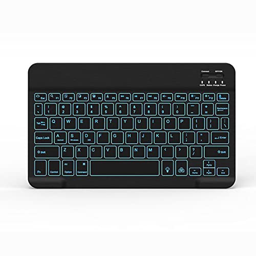 Wireless Bluetooth Backlit Keyboard, Ultra Slim Backlight Wireless ...