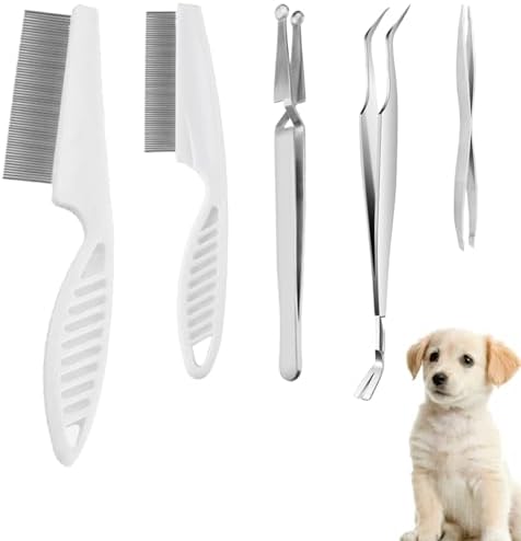 Amazon.com : VEINARDYL 6 pcs Tick Removal Tool kit for Pets, 3 ...