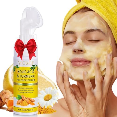 Amazon.com: Turmeric Face Wash+Turmeric Cleansing Pads,100% Natural ...