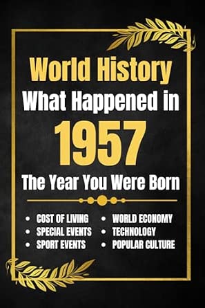 World History What Happened in 1957: The Year You Were Born - Major ...
