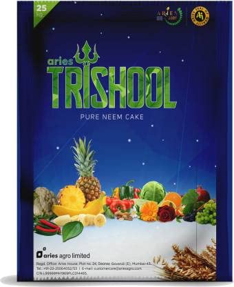 Aries Agro Aries Neem Cake Trishool-1 kg : Amazon.in: Garden & Outdoors