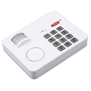 Wireless PIR Motion Sensor Alarm Password Keypad Anti Burglar Home ...