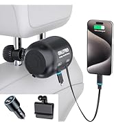 Amazon.com: OHLPRO 2 in 1 Backseat Car Charging Station Box, 45W Fast ...