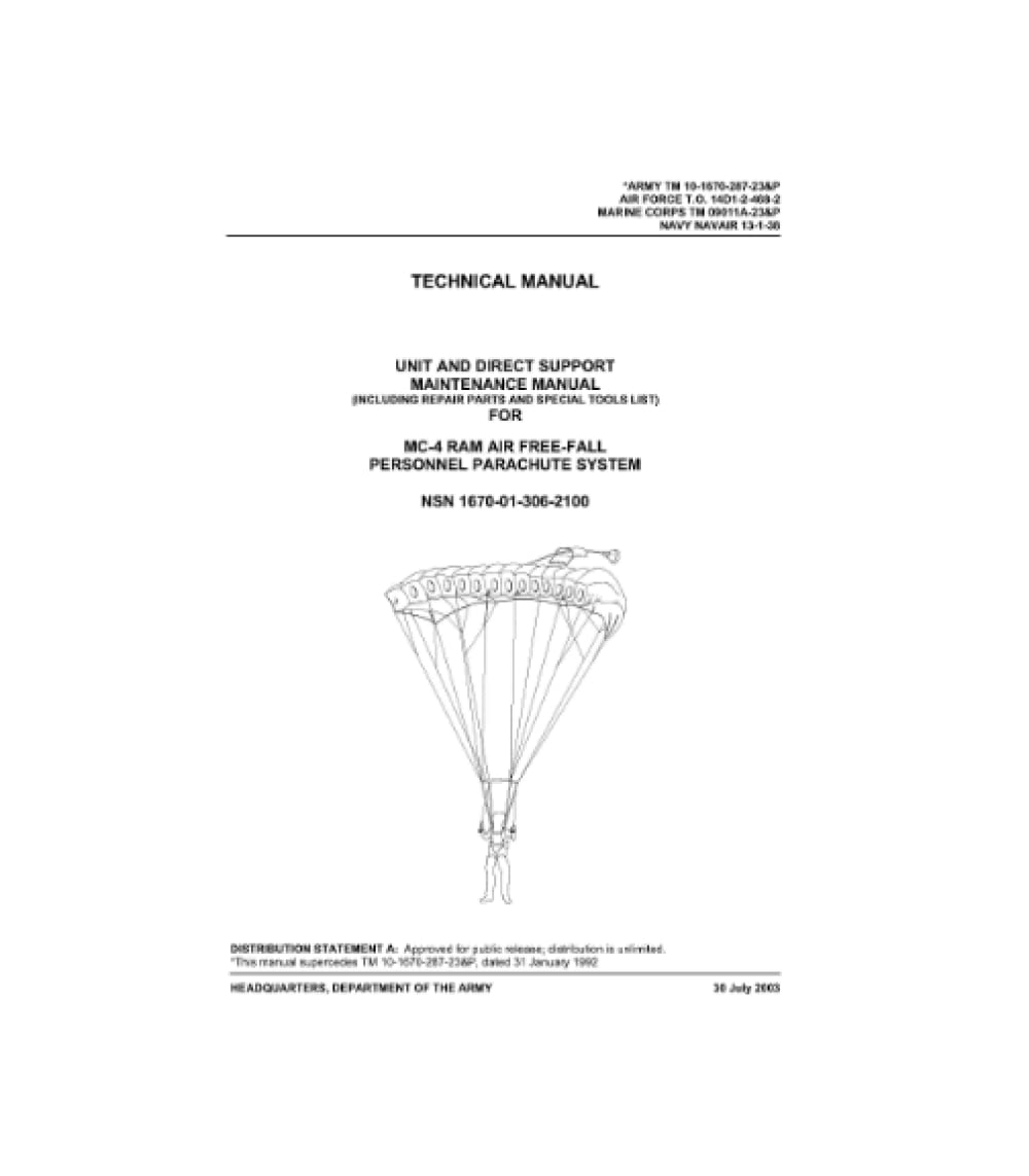Army Tm 10 1670 287 23 And P Technical Manual | Desertcart INDIA
