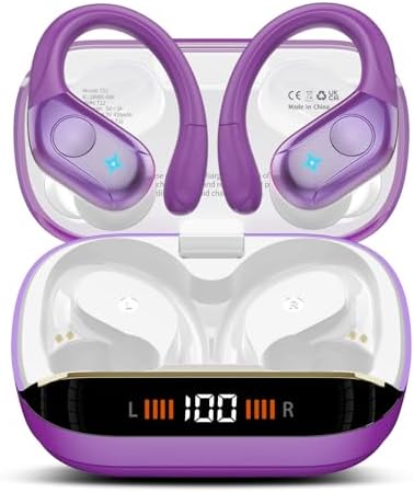 Amazon.com: Wireless Earbuds, 2023 Bluetooth Headphones 5.3 Sport, 50H ...