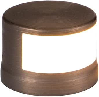 VOLT Stemless Directional Brass Path Light (Bronze) with 3W 2700K Warm ...