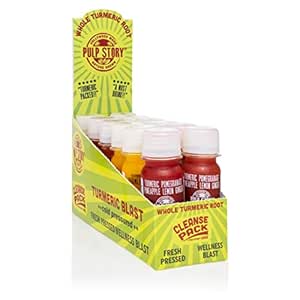 Amazon.com: Pulp Story Cold-Pressed Juice Shots - Variety Pack - Cold ...