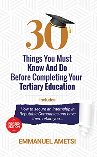 Amazon.com: 30 Things You Must Know and Do Before Completing Your ...