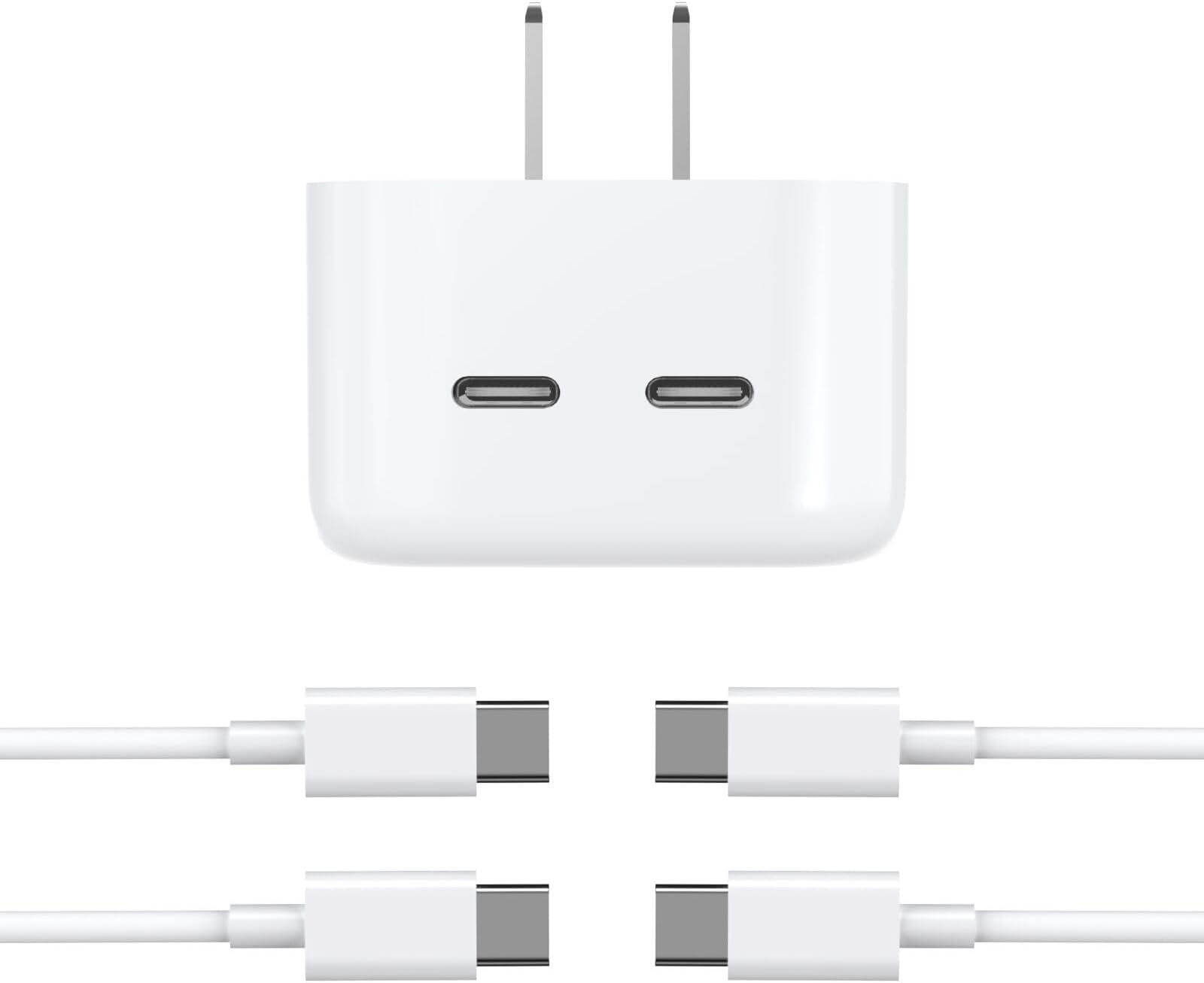Amazon.com: iPhone 16 Pro Fast Charger,35W Dual USB-C Port Compact ...
