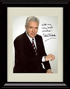 Amazon.com: Alex Trebek - Best Wishes - Autograph Replica Print ...