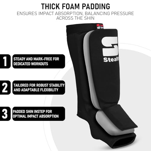 Stealth Sports Boxing Shin Guard - Professional Muay Thai Shin Guards ...