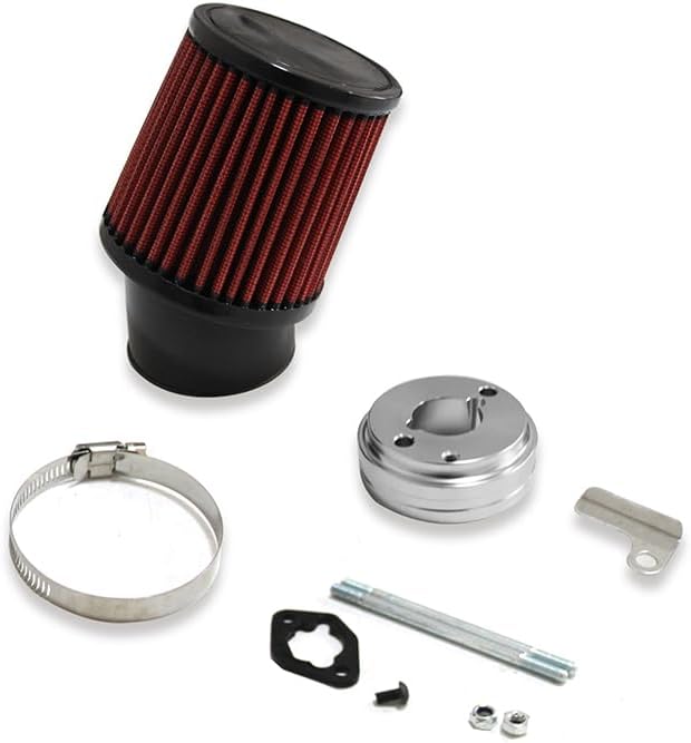 Amazon.com: Air Filter Intake Kit Compatible For Go-Karts & Mini Bikes ...