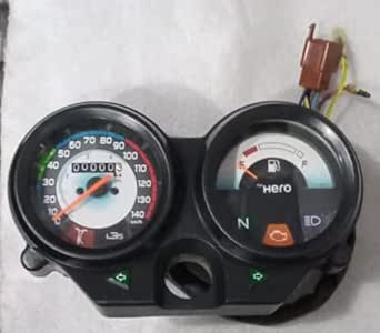 BRIGHT ANALOG SPEEDOMETER ASSY. FOR HERO SPLENDOR PLUS BS6 WITH i3s ...