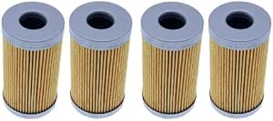 Amazon.com: T111383 Fuel Filter Pack of 4 Fits John Deere Mower 870 955 ...