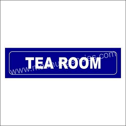 Tea Room Sign Board in 3mm Thick Foam Sheet (12" X 3") : Amazon.in ...