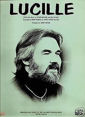 Sheet Music 1976 Lucille Kenny Rogers 119: Amazon.com: Books
