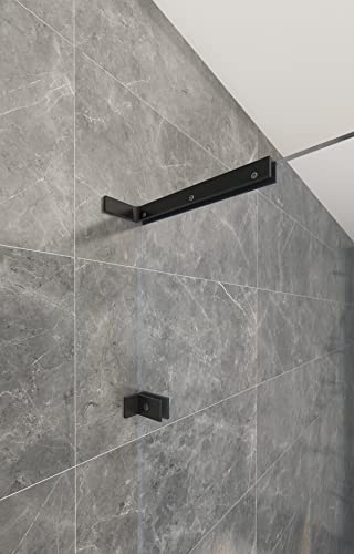 Snapklik.com : LukLoy Fixed Glass Support Bracket Stabilizer Brace ...