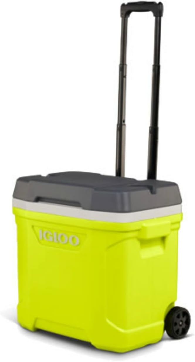 Amazon.co.jp: イグルー(Igloo) キャスター付き クーラーボックス 大型 ラティチュード30ローラー (28.5L) アシッドグリーン 35014 : スポーツ＆アウトドア
