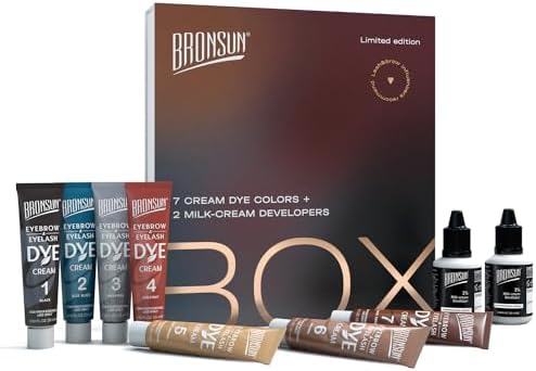 Amazon.com : Set Of Tinting Cream With Developer BRONSUN, Limited ...