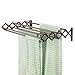 mDesign Clothes Horse – Clothes Drying Rack with 8 Rungs for Hanging ...