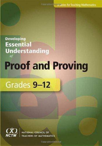 Amazon.com: Developing Essential Understanding of Proof and Proving for ...