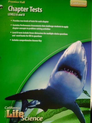 PH CA Focus on Life Science Chapter Tests Levels A & B (CA)(P ...