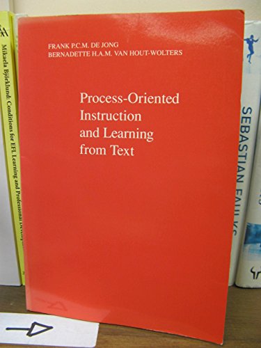 PROCESS-ORIENTED INSTRUCTION AND LEARNIN: Verbal and Pictorial Aid and ...