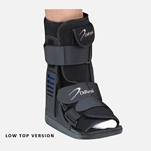 Buy DME-Direct Hospital Grade Inline Air Cam Walker, Low Top, Open Heel ...