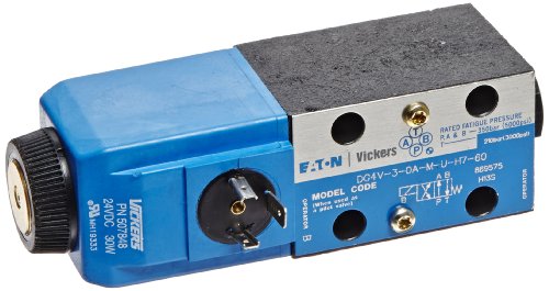 Vickers DG4V Series Solenoid Operated 4 Way Hydraulic Valve, 5075 psi ...