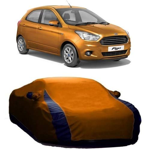 SPIRITED Water Resistant Car Body Cover for Ford Figo |Vshape Orange ...