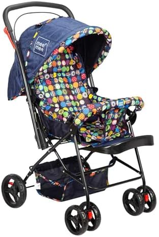 Buy Mee Mee Easy to Push Baby Stroller Pram with Quick One Hand Folding ...