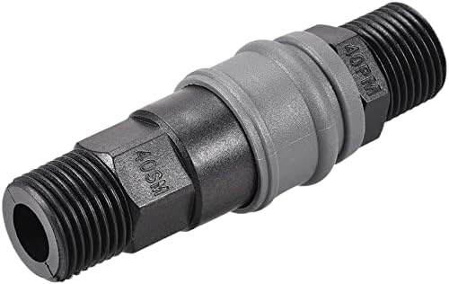 XYWHPGV Air Quick Coupler 40SM 40PM G1/2 POM Disconnect Fitting ...
